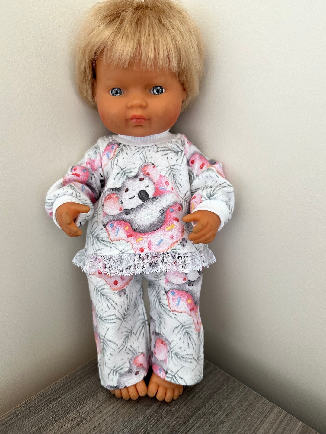 Dolls Clothes Pyjamas Made for 38cm Miniland Doll - Etsy