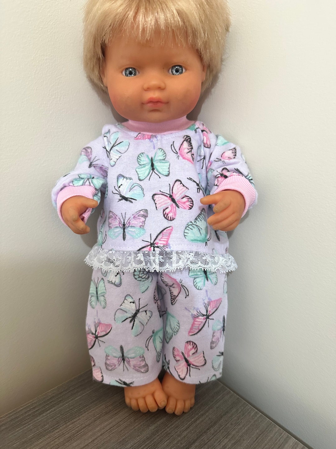 Dolls Clothes Pyjamas Made for 38cm Miniland Doll - Etsy