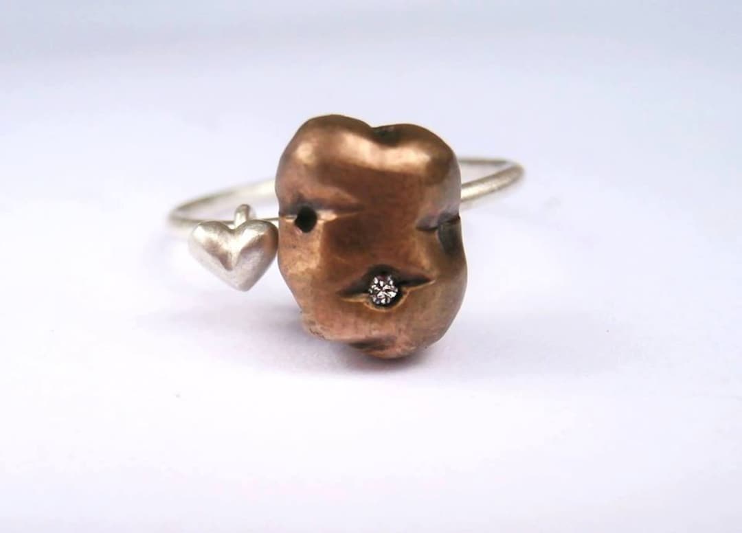 Potato Love Diamond Ring - Etsy
