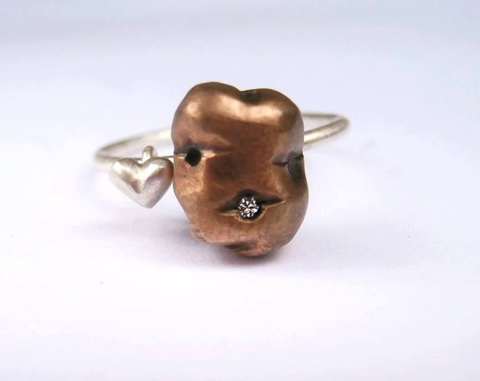 Potato Love Diamond Ring - Etsy