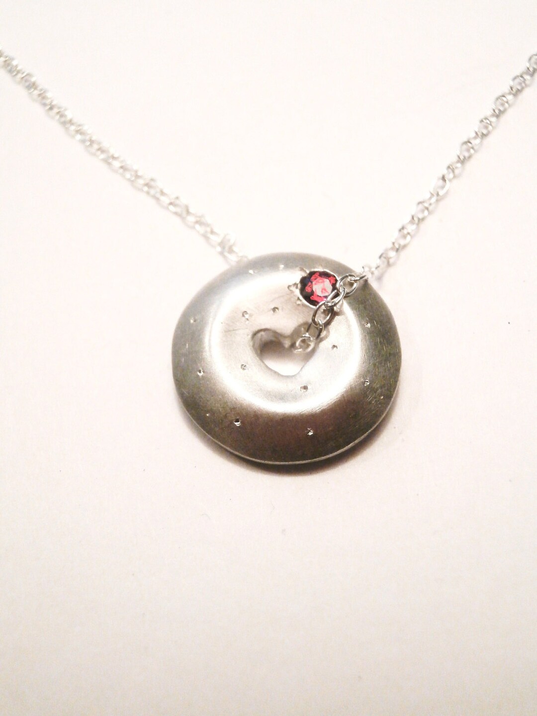 14K Gold Mini Celestial Tutti Frutti Gold Love Token Necklace - Etsy