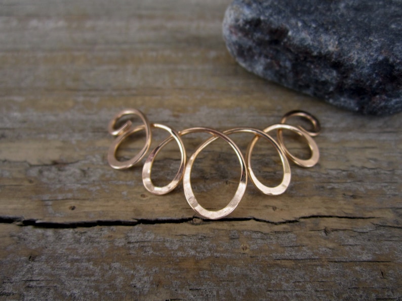 Bronze Five Loop Charm Holder - Holds Multiple Charms - Mothers ...