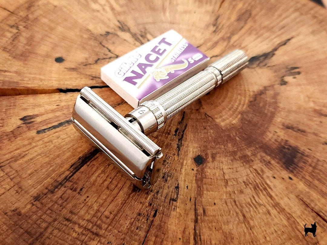 Gillette Slim Adjustable Vintage DE Safety Razor 1962 H4 - Etsy