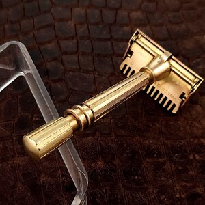 GEM Micromatic Open Comb Vintage Single Edge Safety Razors Brass - Etsy