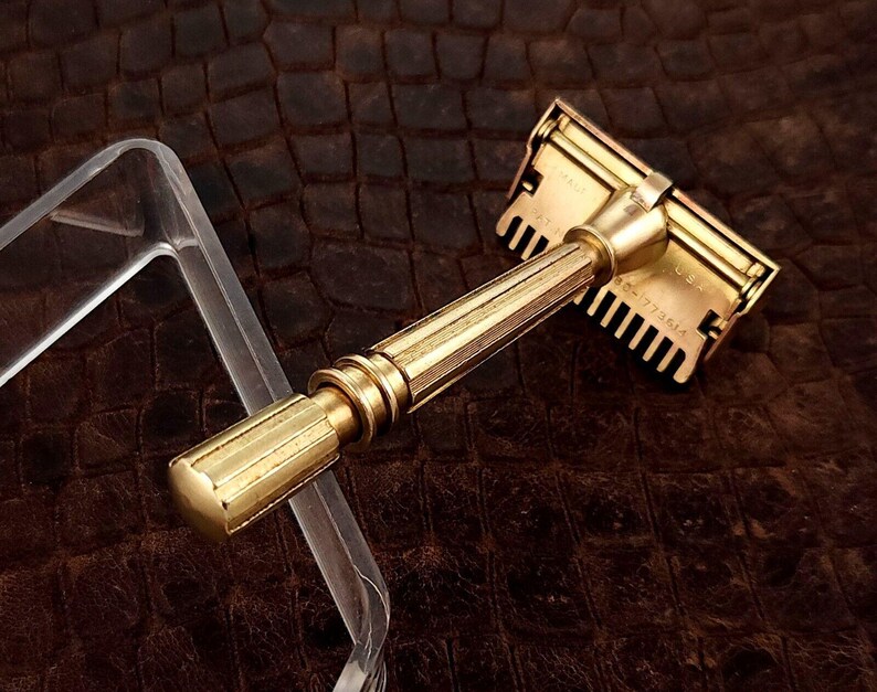 GEM Micromatic Open Comb Vintage Single Edge Safety Razors Brass - Etsy