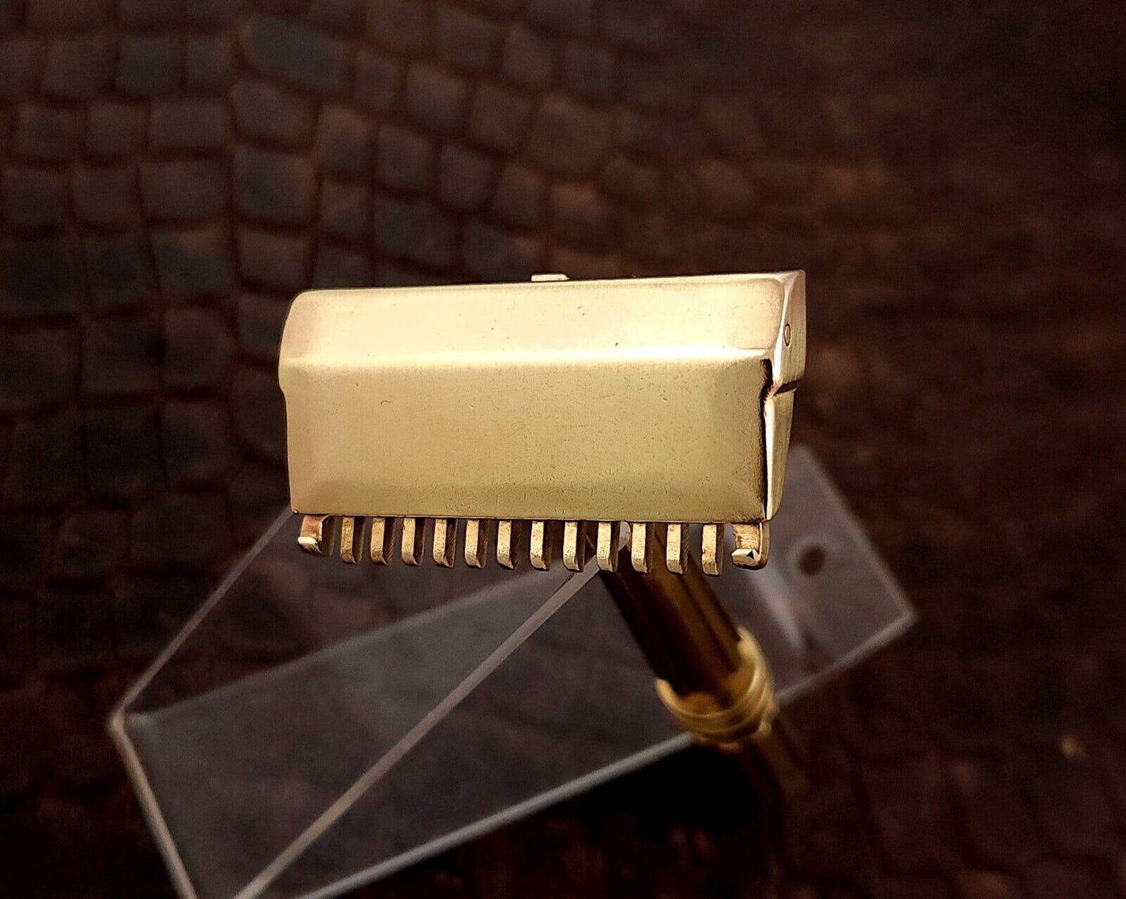GEM Micromatic Open Comb Vintage Single Edge Safety Razors Brass - Etsy