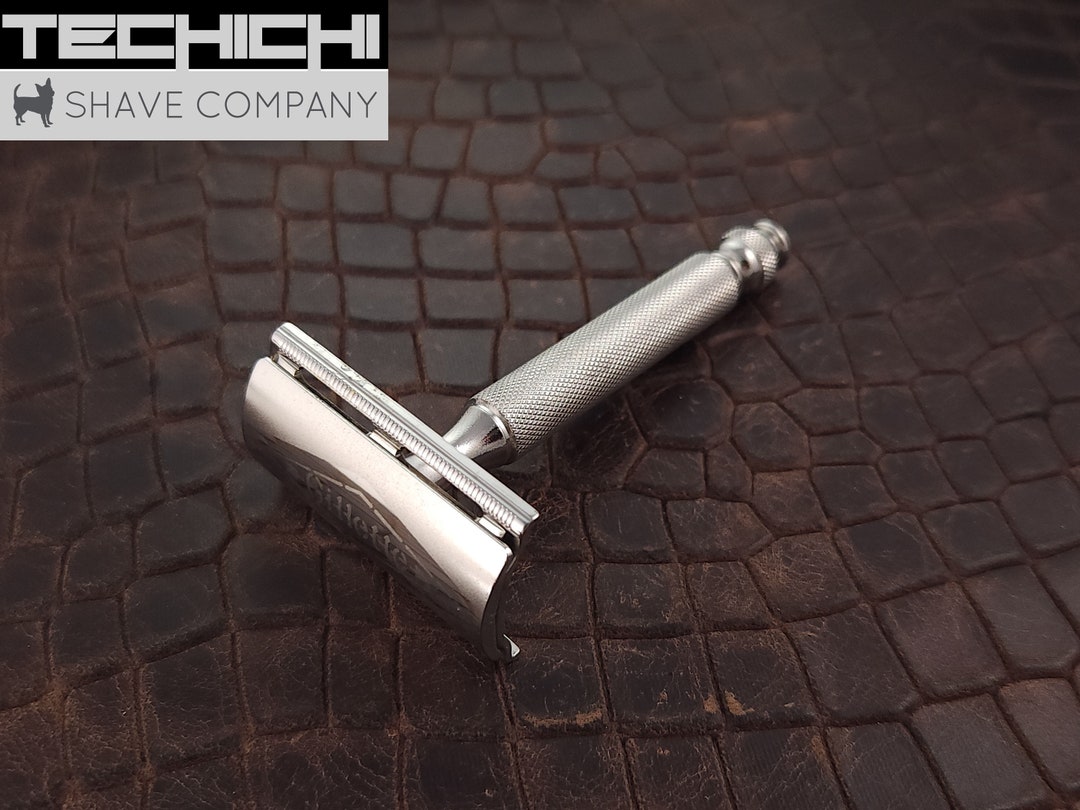 Gillette Ball End Tech Vintage Three Piece Double Edge Safety - Etsy