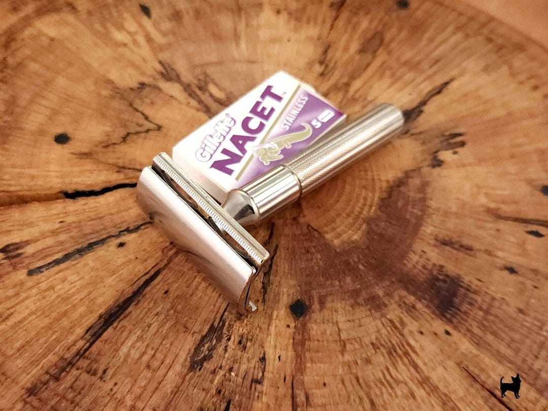 Gillette Fat Handle Tech Vintage Double Edge Safety Razor - Etsy