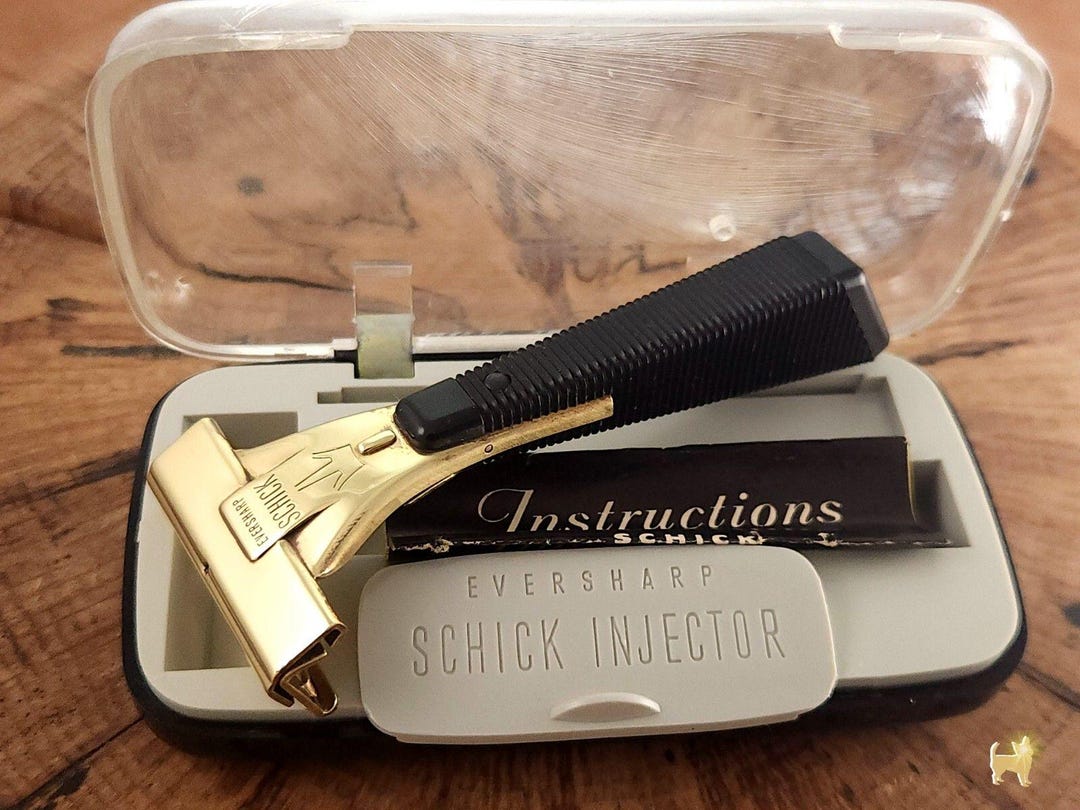 Schick Type I2 Vintage Injector Safety Razor - Etsy