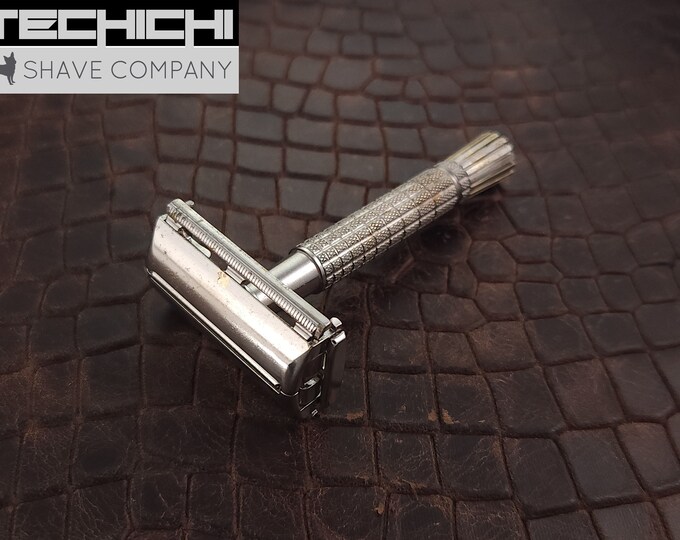Gillette Flare Tip Super Speed Vintage Double Edge Safety Razor F2 1960 ...