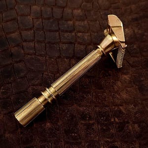 GEM Micromatic Open Comb Vintage Single Edge Safety Razors Brass - Etsy