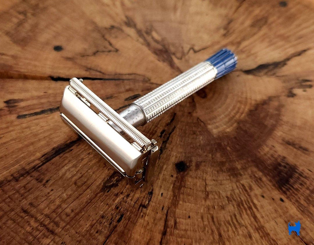 Gillette Blue Tip Super Speed Double Edge Safety Razor - E4 1959 - Etsy