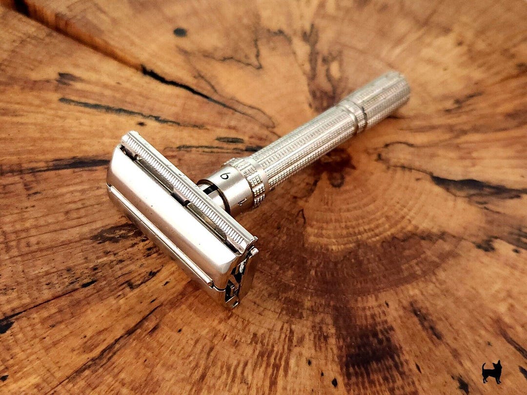 Gillette Slim Adjustable Vintage DE Safety Razor K2 1965 - Etsy