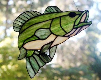 Stained Glass Redfish - Etsy