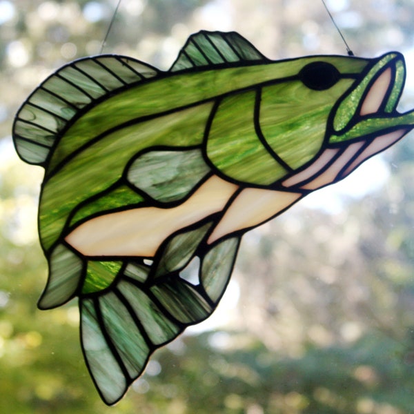 Stained Glass Fish - Etsy