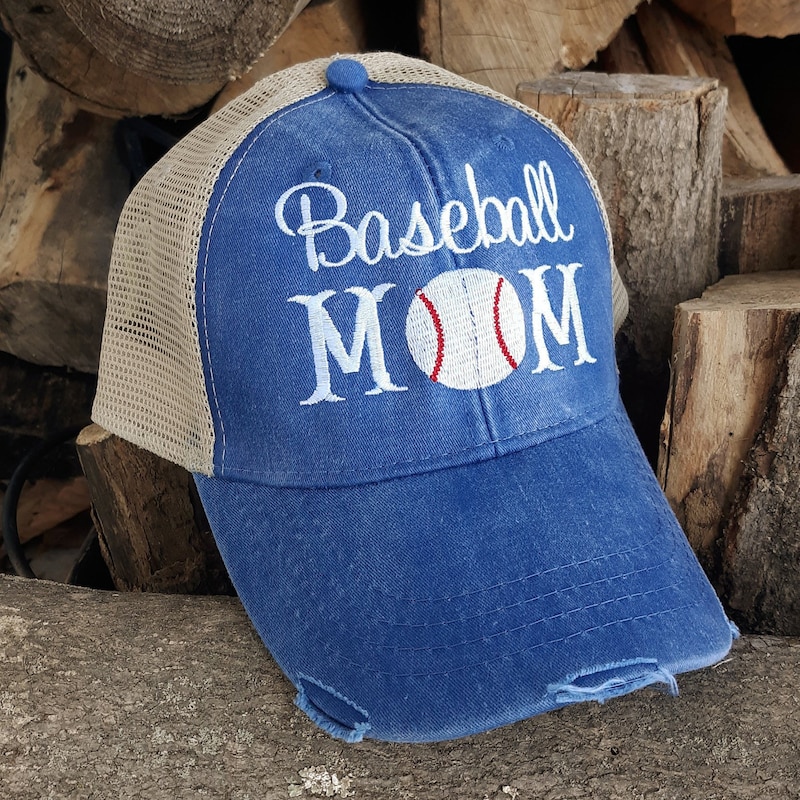 Baseball Mom Cap - Etsy