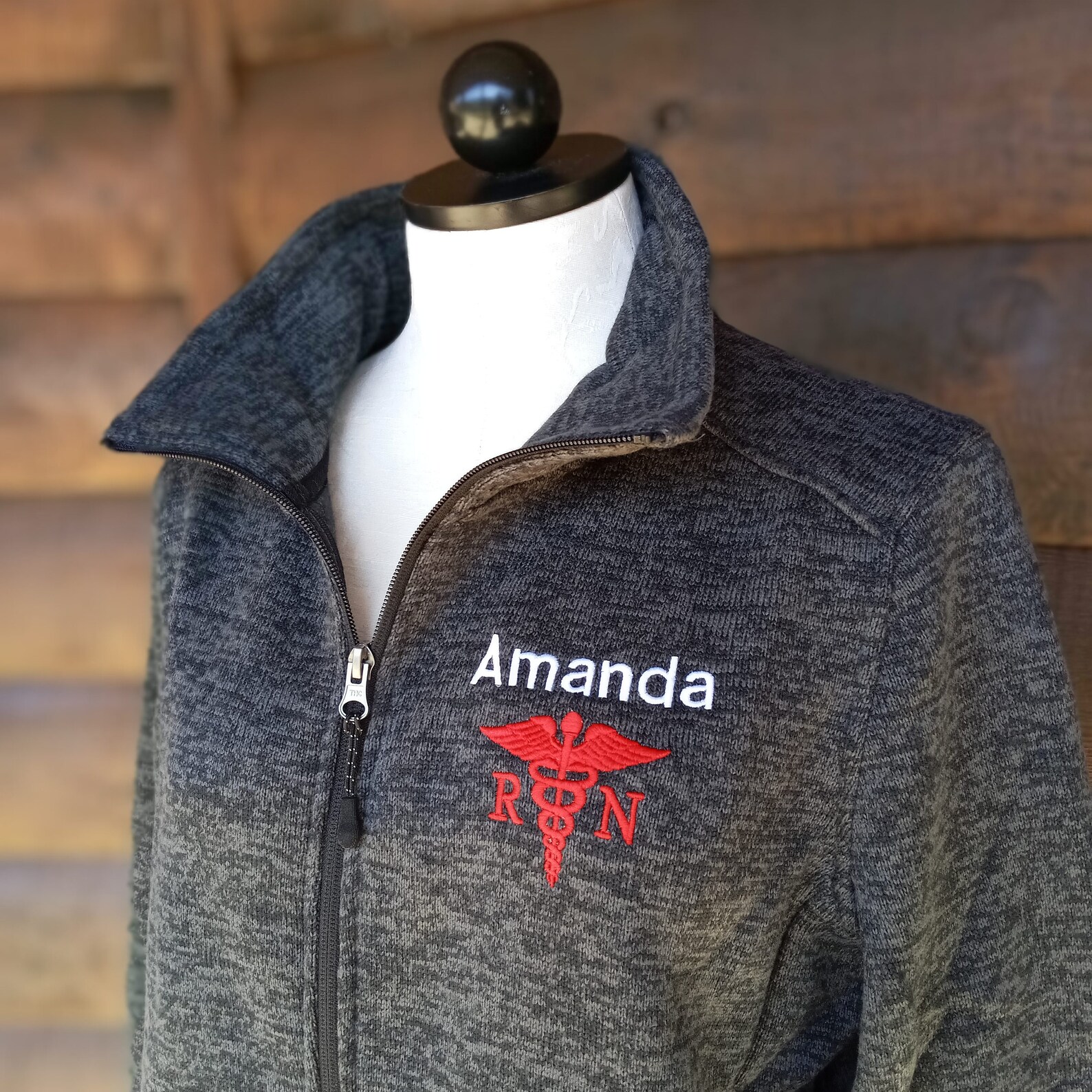 Personalized Nurse Jacket Embroidered RN Jacket Ladies - Etsy