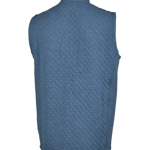 Men's Quilted Vest for Doctor or Nurse, Vest to Wear With Scrubs ...