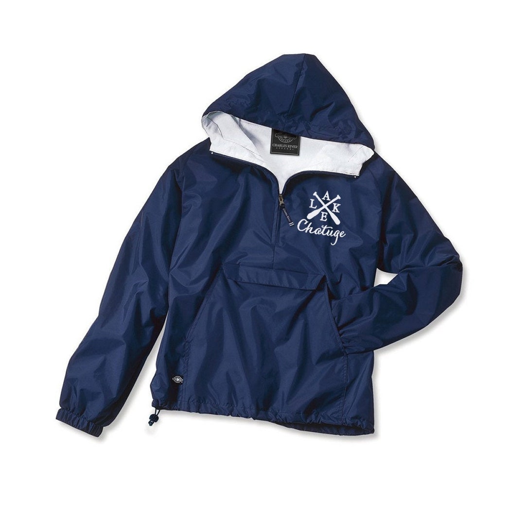 Personalized Lake Jacket, Custom Embroidered Lake Jacket, Charles River ...