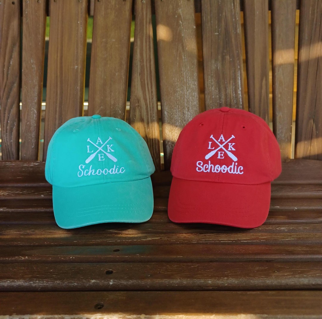 Custom Lake Hats, Lake Hats for Men and Women, Dad Hat With Lake Name ...