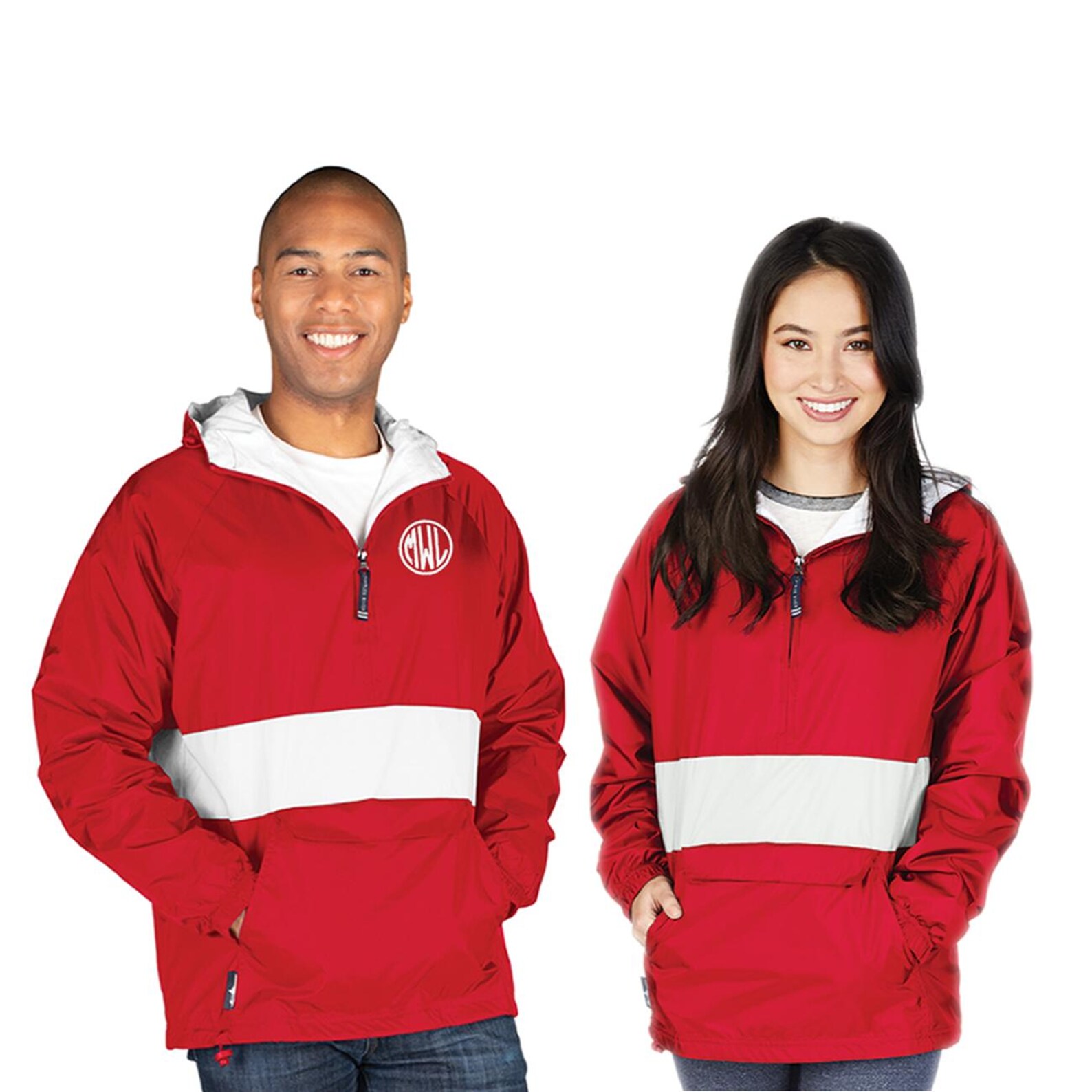 Personalized Team Color Jacket, Custom Embroidered Hooded Jackets for ...