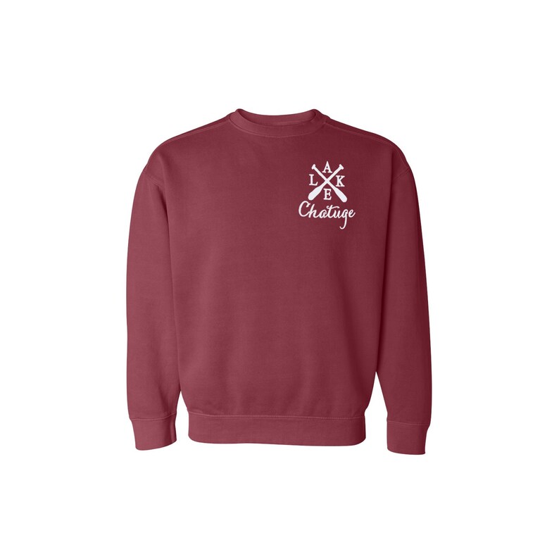 Lake Sweatshirt Comfort Colors Crew Neck Sweatshirt Custom - Etsy