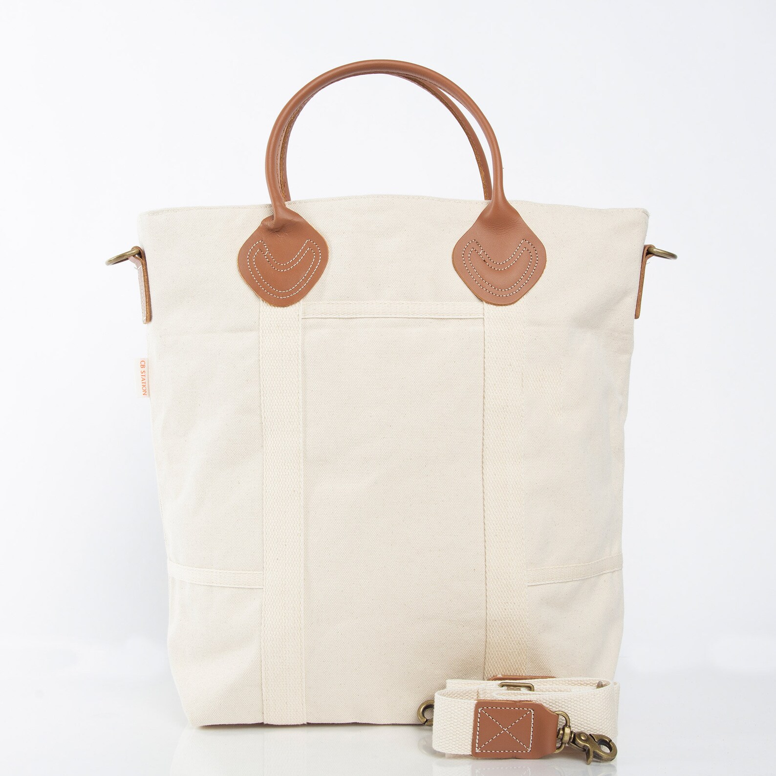 Personalized Canvas Flight Bag: Embroidered Monogram, Leather Handles ...