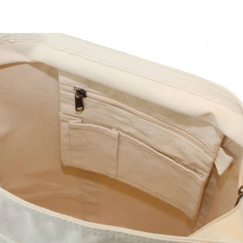 Personalized Canvas Flight Bag: Embroidered Monogram, Leather Handles ...