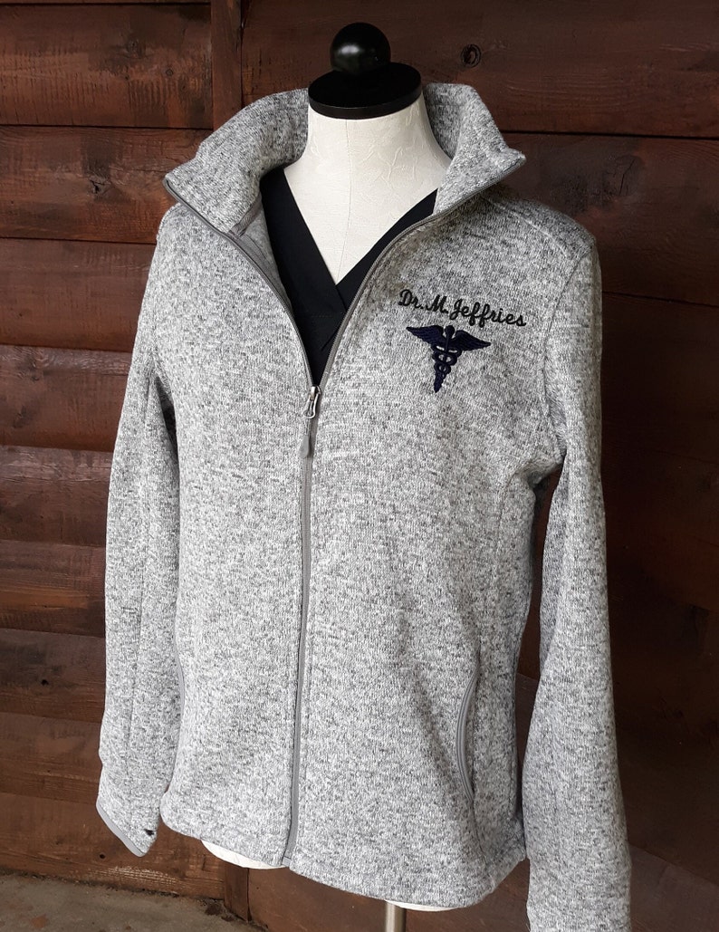 Ladies Personalized Doctor Jacket Embroidered Dr Jacket - Etsy
