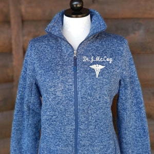 Ladies Personalized Doctor Jacket Embroidered Dr Jacket - Etsy
