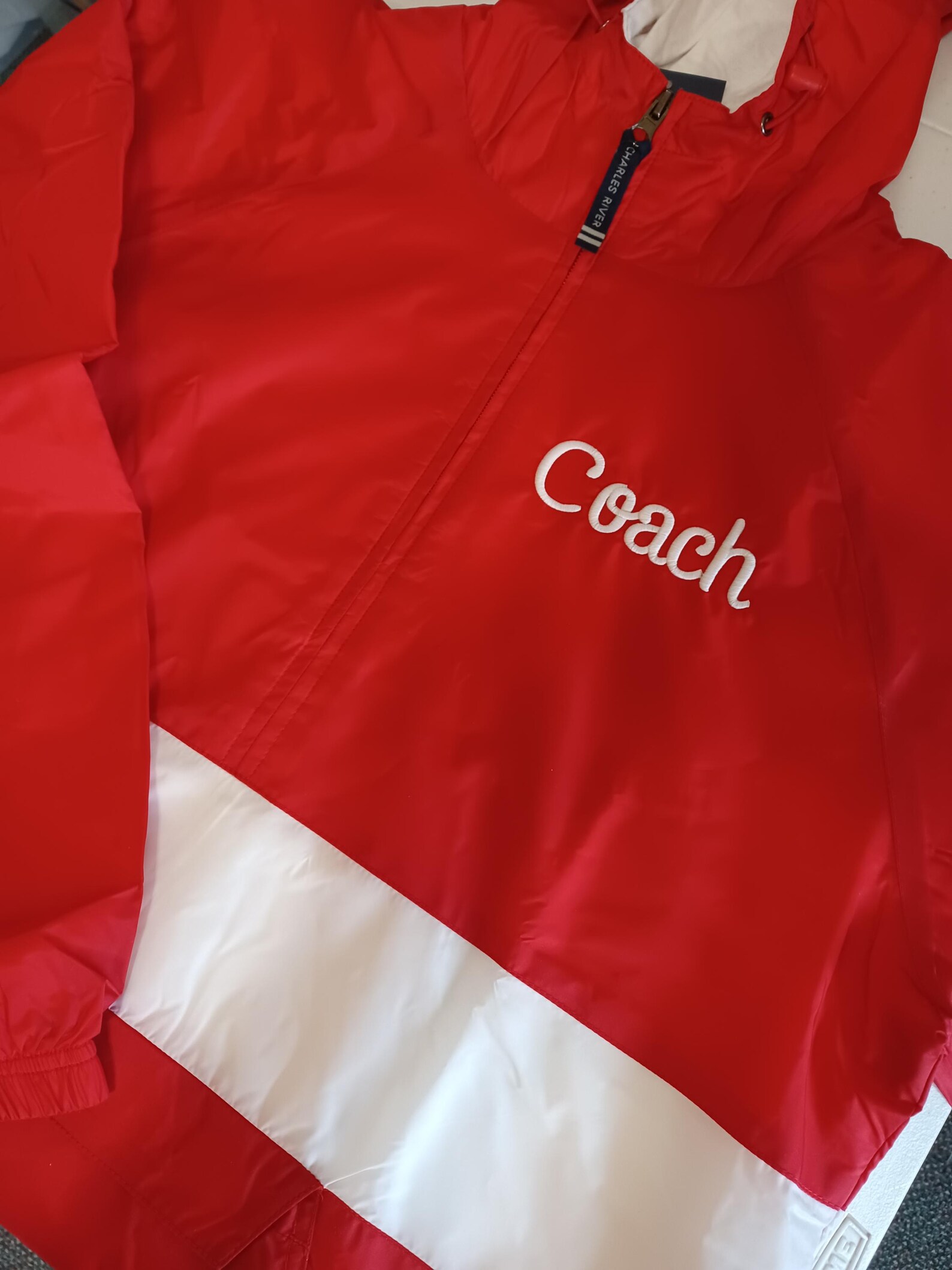 Personalized Team Color Jacket, Custom Embroidered Hooded Jackets for ...