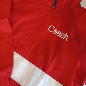 Personalized Team Color Jacket, Custom Embroidered Hooded Jackets for ...