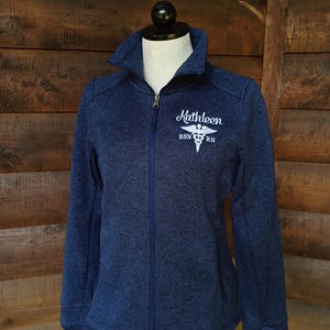 Ladies Personalized Doctor Jacket, Embroidered Dr Jacket, Medical ...