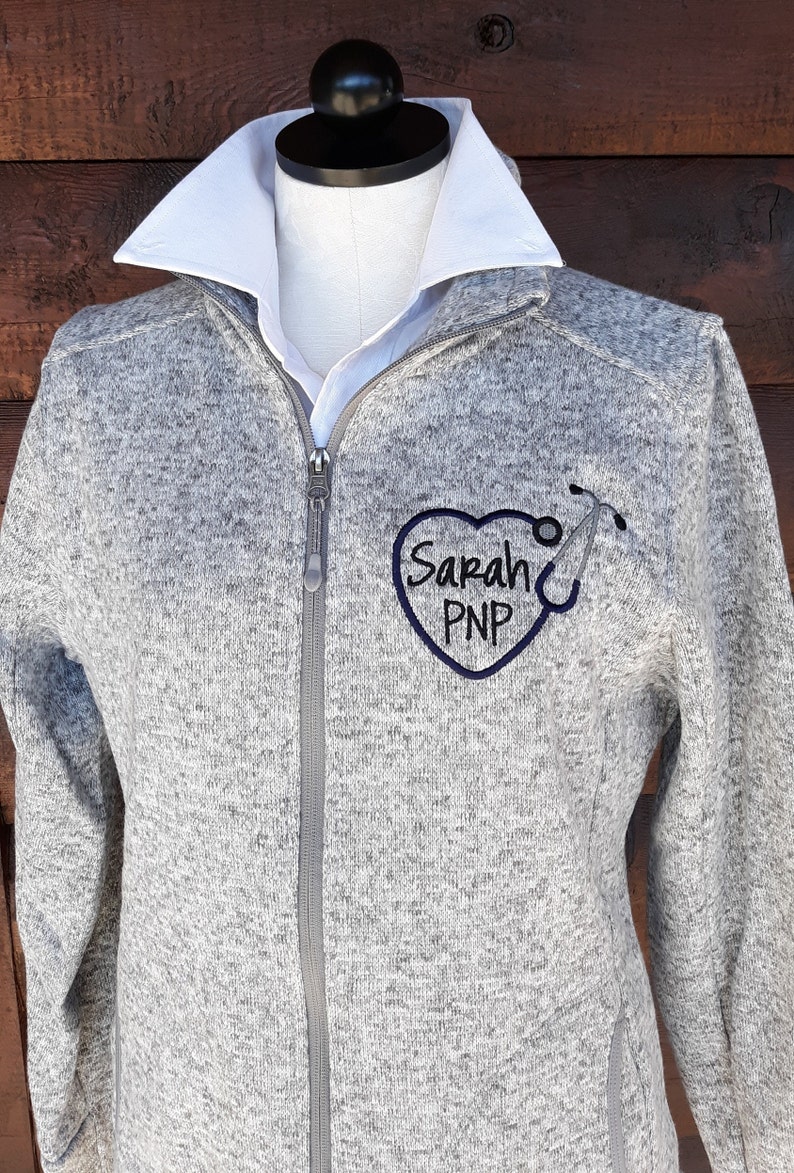 Personalized Nurse Jacket Embroidered RN Jacket Medical - Etsy