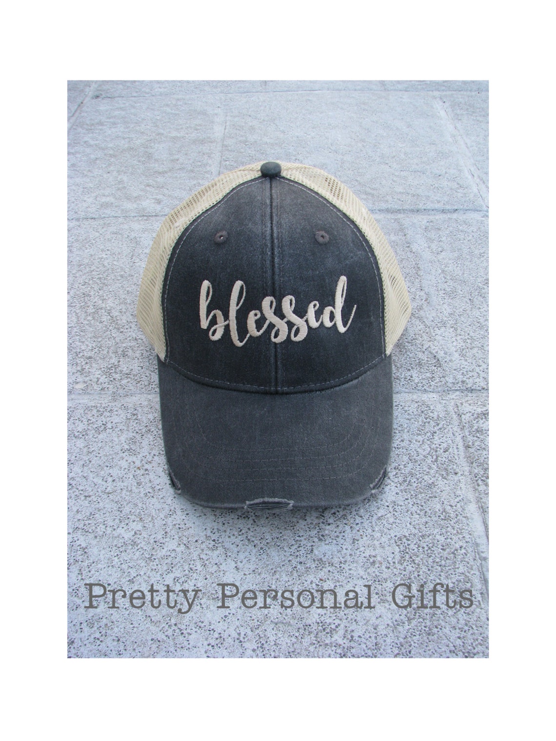 Blessed Hat Blessed Trucker Hat Grateful Thankful Blessed - Etsy