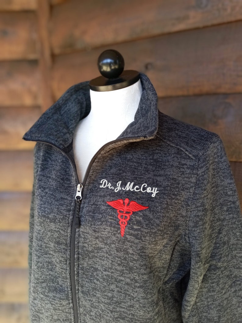 Ladies Personalized Doctor Jacket Embroidered Dr Jacket - Etsy