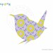 Wren Applique Template - Pdf Applique Pattern - Etsy