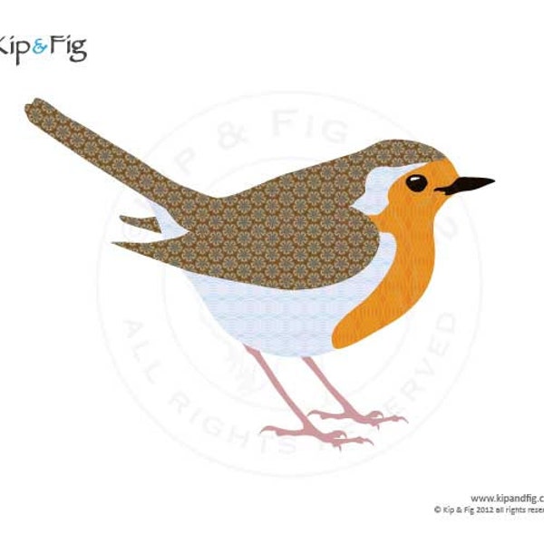 Robin Applique - Etsy