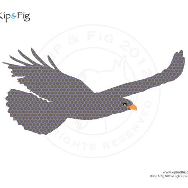 Hawk Template - Etsy