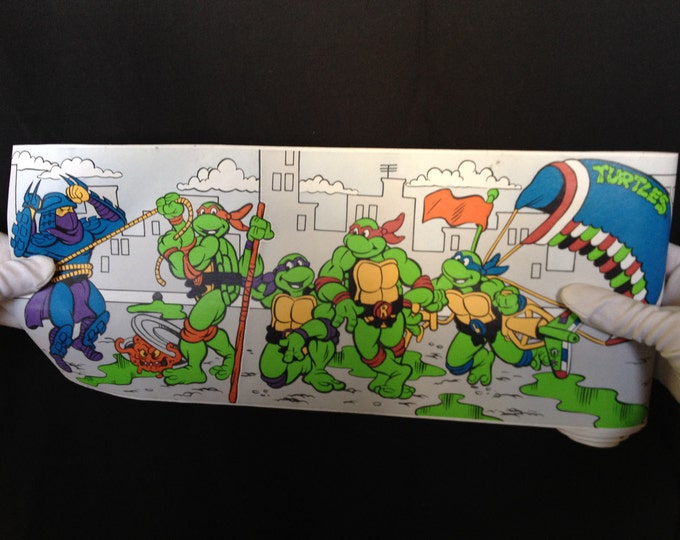 Teenage Mutant Ninja Turtles Vinyl Wall Paper Border - Etsy
