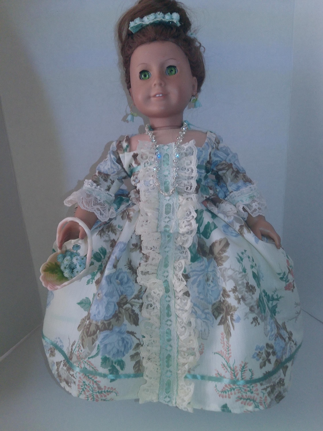 Marie Antoinette 1780s French Court Style Gown and Accessories to Fit ...