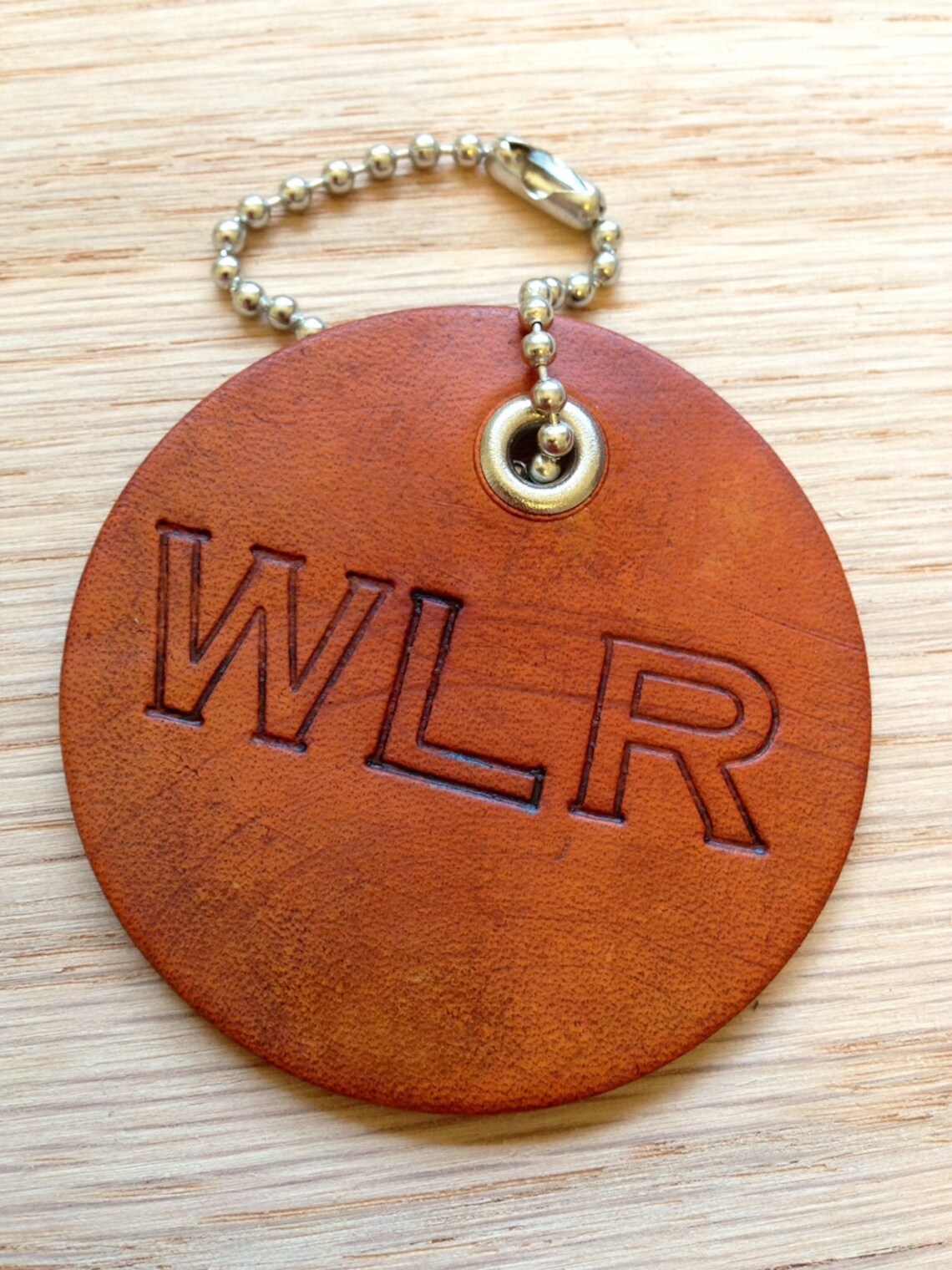 Custom Personalized Leather Key Fob - Etsy