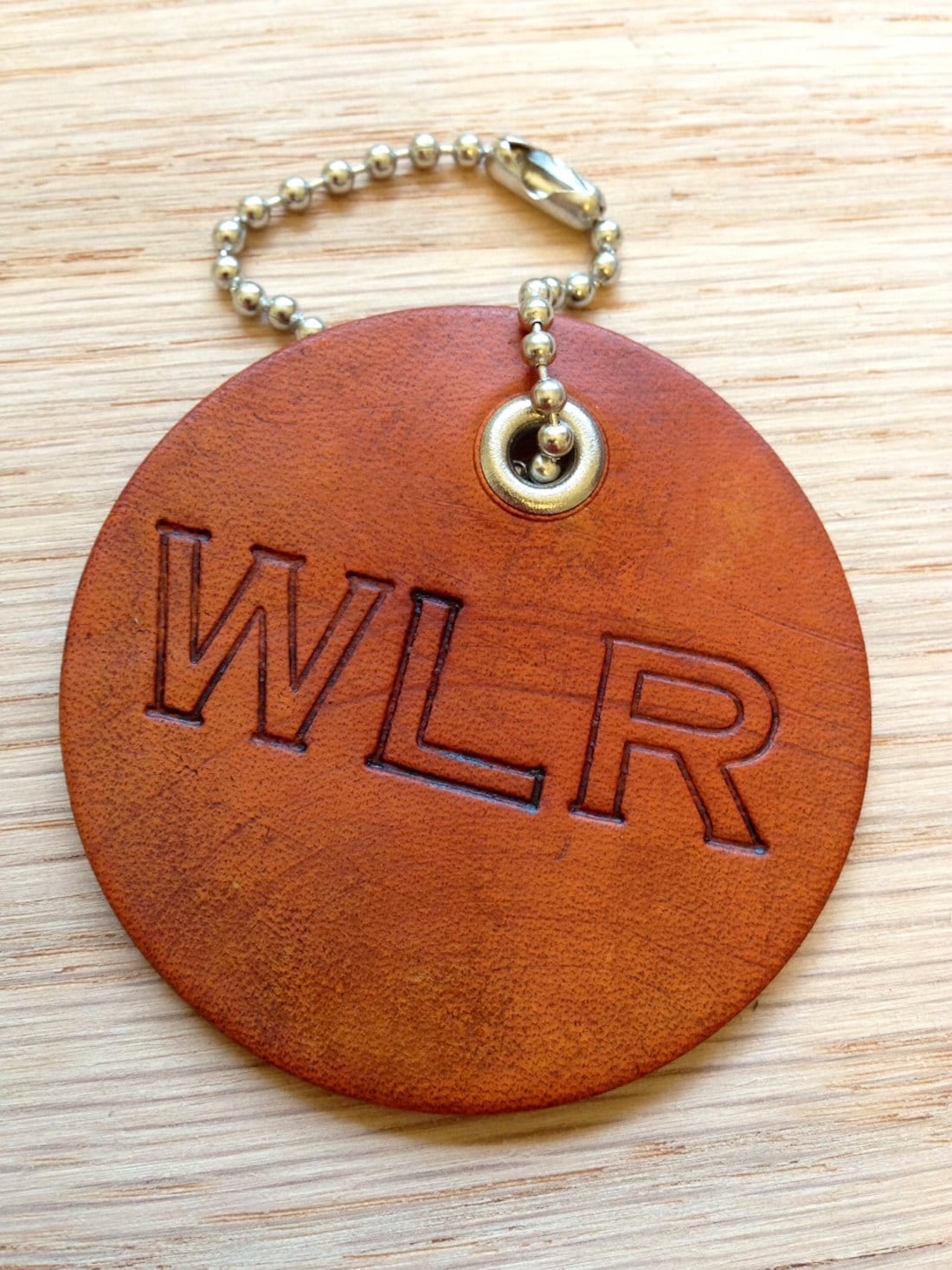 Custom Personalized Leather Key Fob - Etsy