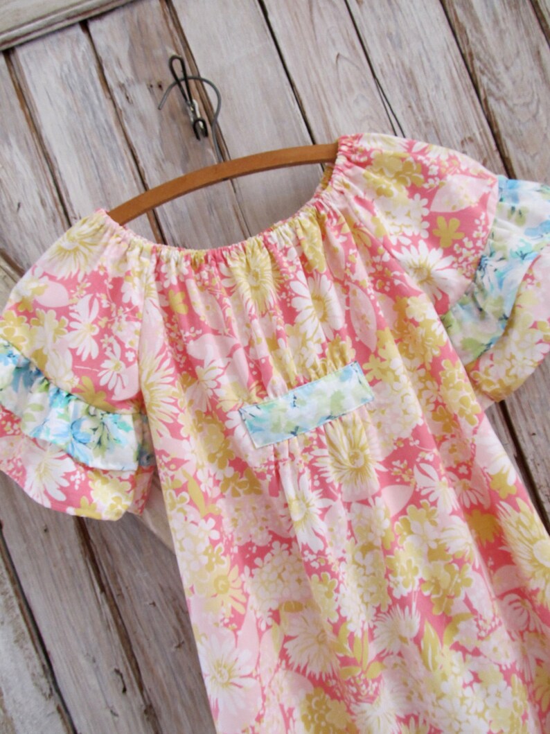 Betsy - Girl's Peasant Dress Pattern PDF. Girl's Sewing Pattern ...