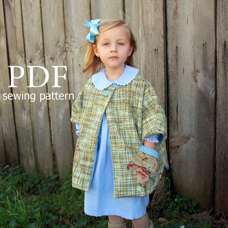 Girl Cape Pattern - Etsy