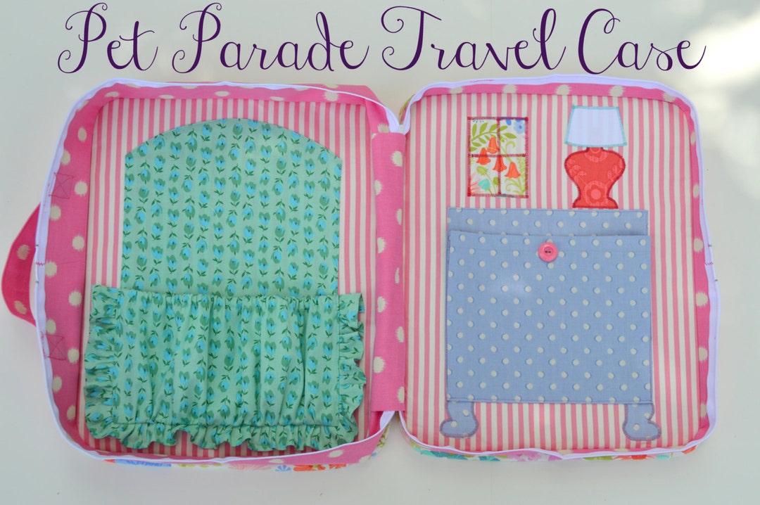 Pet Parade Travel Case, Child's Doll Carrier, Storage Case for a 12 ...