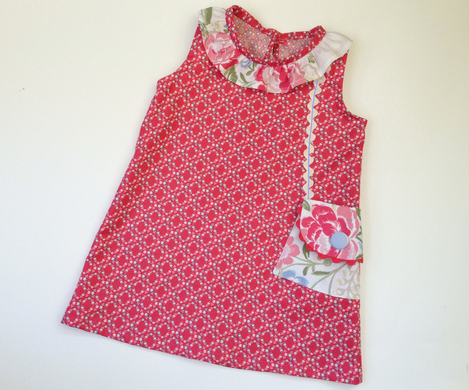 Uptown Girl Girl's A-line Dress Pattern PDF. Sewing - Etsy