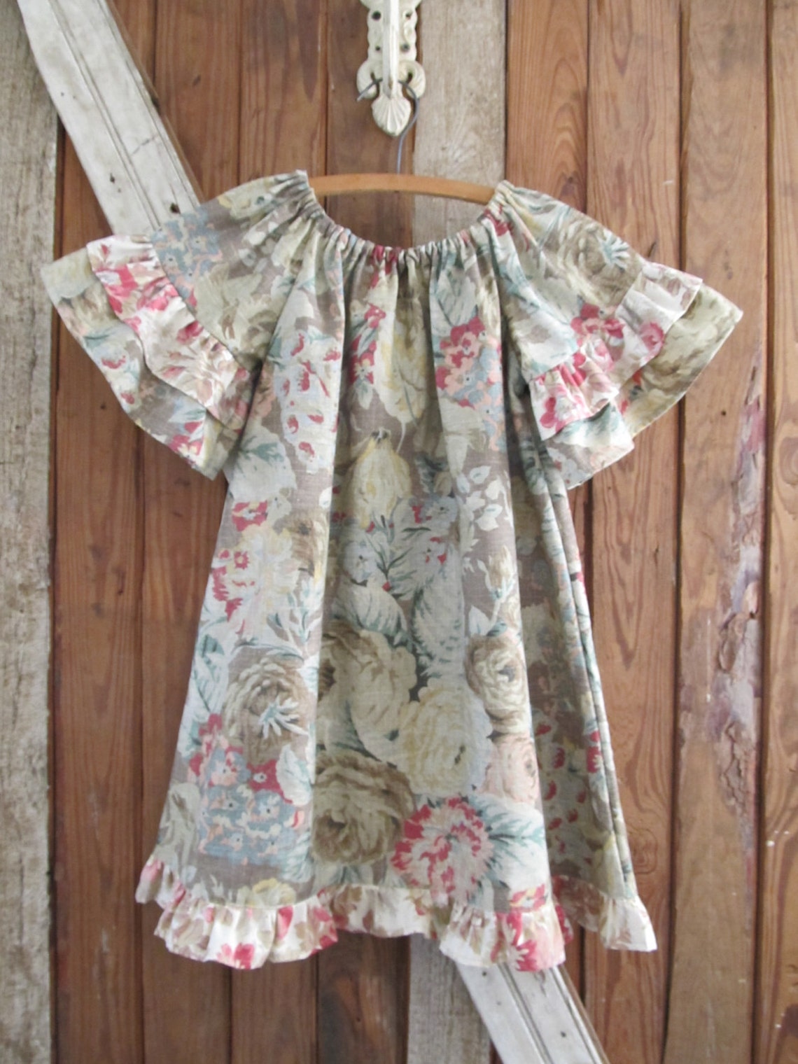 Betsy - Girl's Peasant Dress Pattern PDF. Girl's Sewing Pattern ...