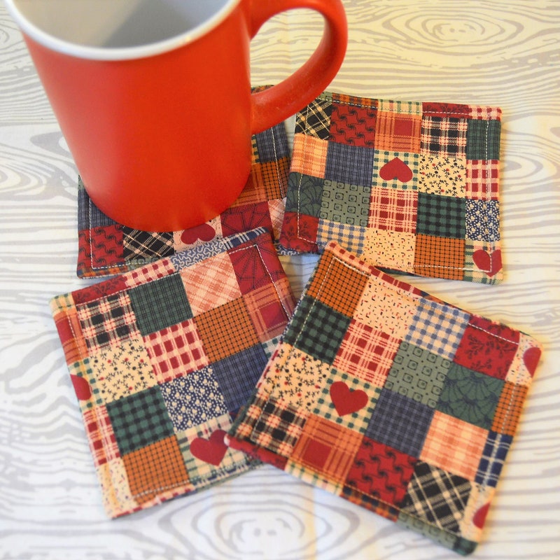 Cloth Coasters - Etsy