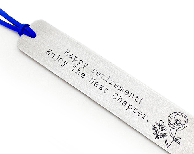 Retirement Gifts, Work Retirement, I'm Done. Personalized Bookmark ...